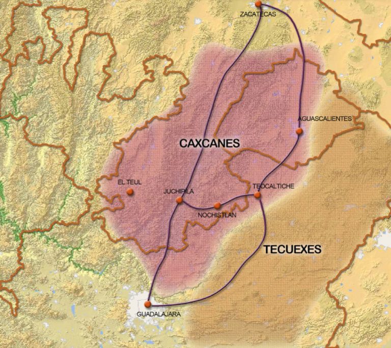 La historia de los caxcanes contada gracias a el mapa perdido de ...